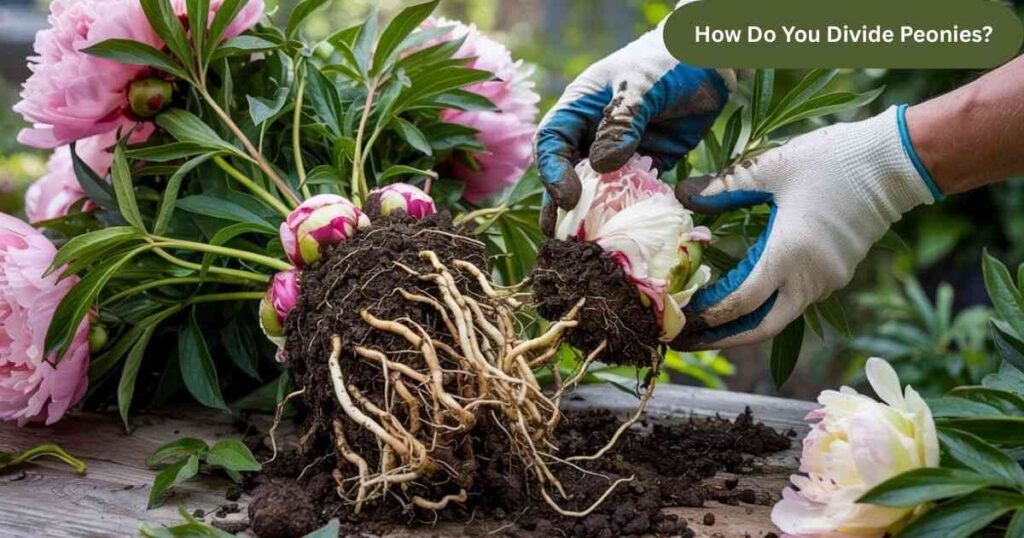 When To Separate Peonies