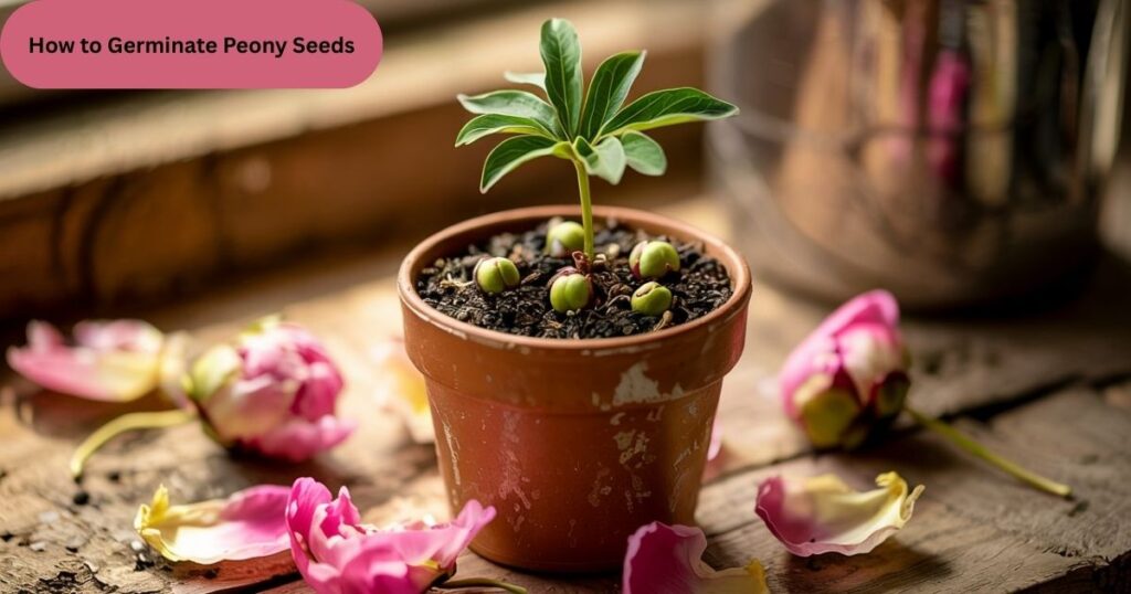 How to Germinate Peony Seeds